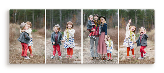 Four-Photo Series Canvas Collage | CanvasWorld