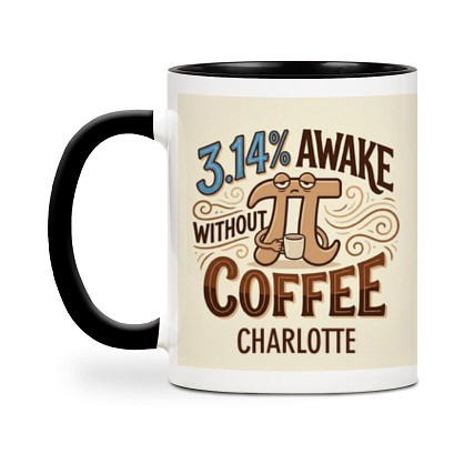 3.14 Awake Pi Day Mug | B2C Gifting | Personal Creations