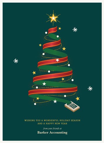 Accounting Tree | Business Holiday Cards